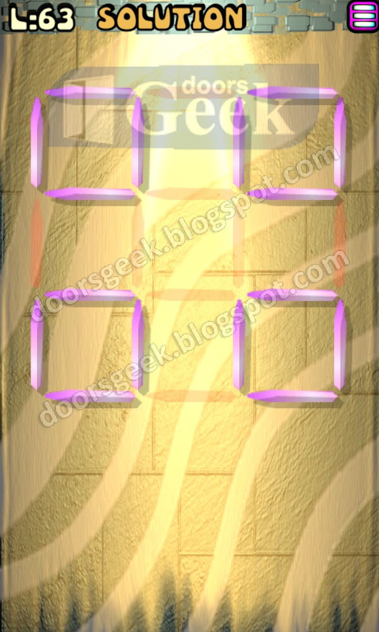 Matches Puzzle [Episode 4] Level 63 Solution ~ Doors Geek